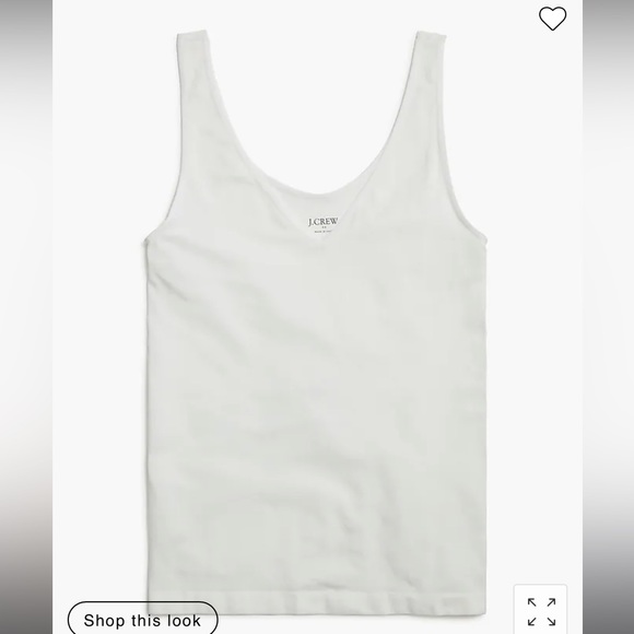 J. Crew Factory | Tops | J Crew Factory Reversible Layering Tank Top ...